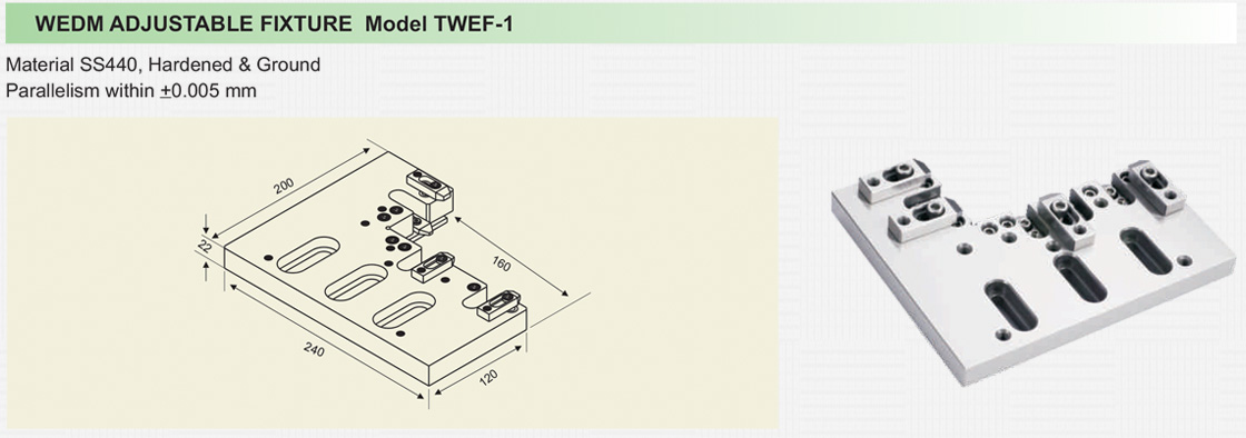 WEDM Adjustable Fixture